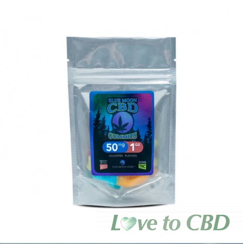 BLUE MOON HEMP - CBD EDIBLE - GUMMIES - 1OZ-50MG - CBD Marketplace ...