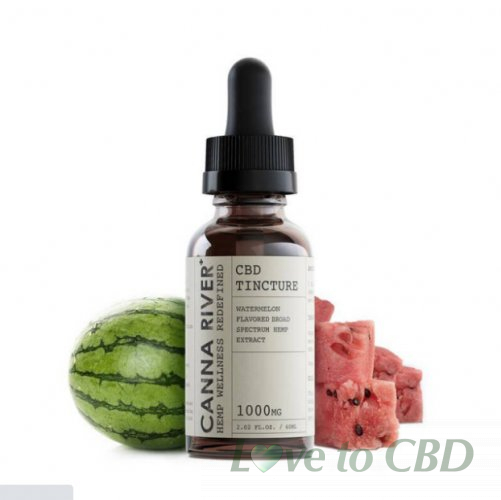 CANNA RIVER - CBD TINCTURE - BROAD SPECTRUM WATERMELON - 1000MG-5000MG - CBD Marketplace - Shop ...